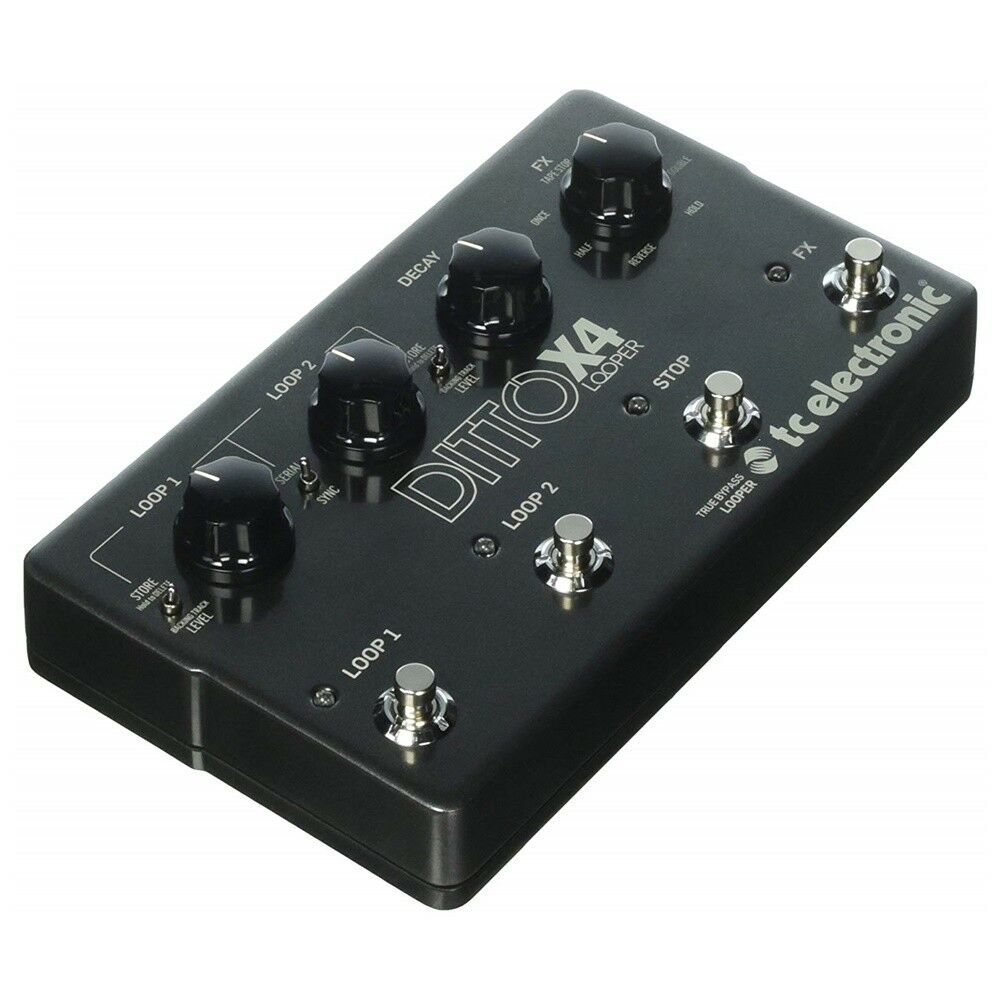TC Electronic Ditto X4 Looper Guitar Effects Pedal | eBay TC Electronic Ditto X4 Looper Guitar Effects Pedal | eBay